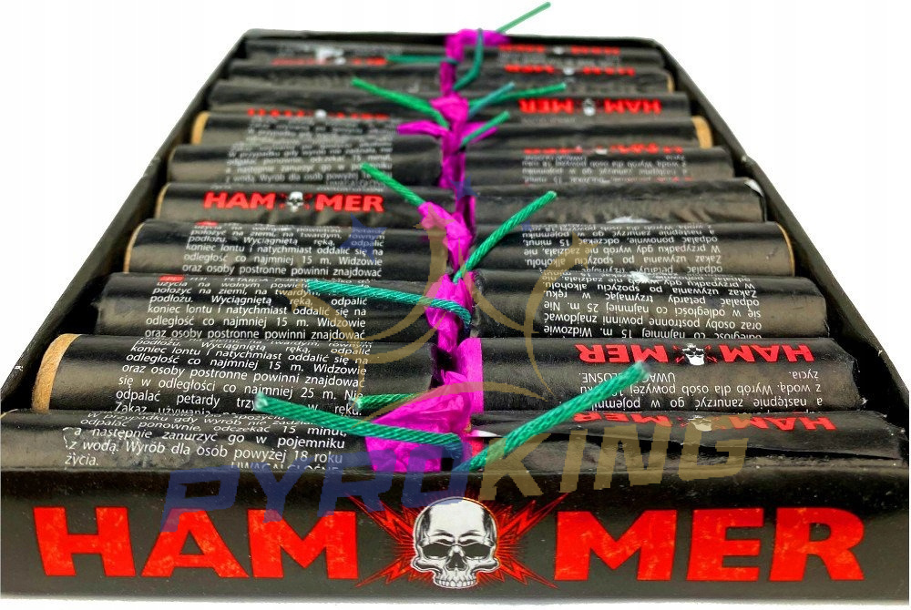 Petarda hukowa Hammer - nowa partia - Gaoo - Pyroking.pl